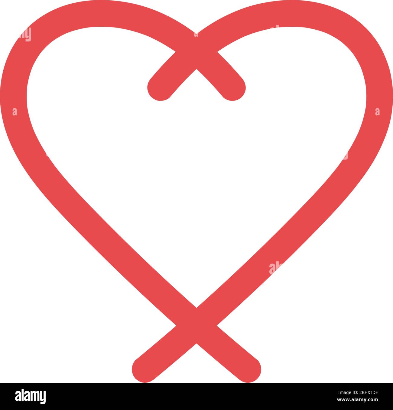 Heart with plus icon hi-res stock photography and images - Alamy