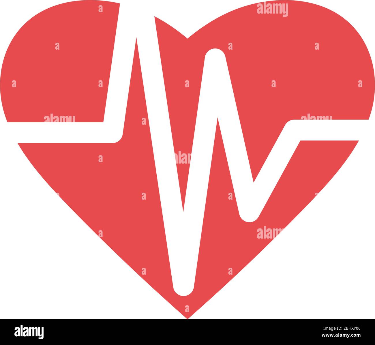 Ekg cardio symbol hi-res stock photography and images - Alamy