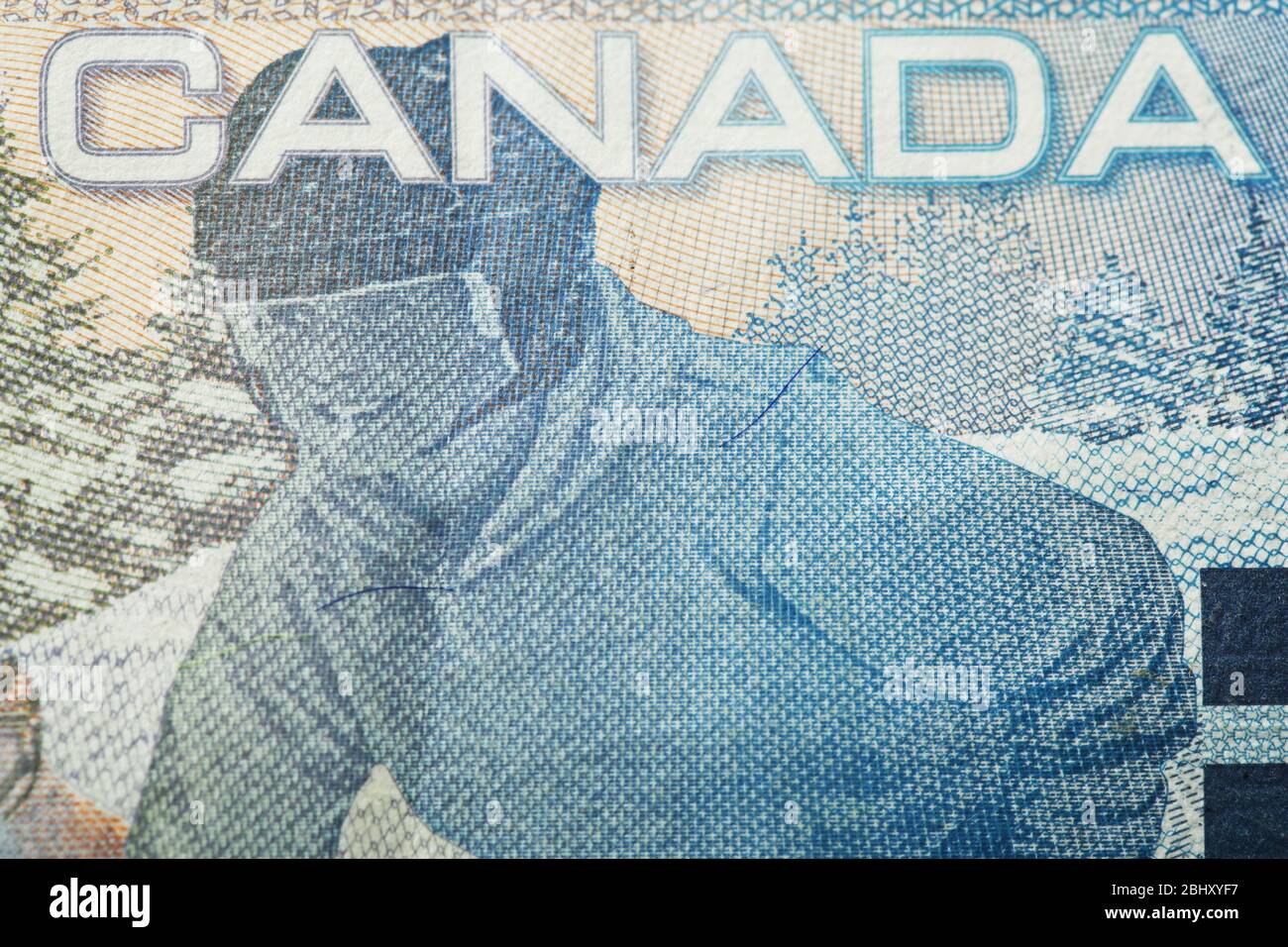 Canada 5 dollars banknote hi-res stock photography and images - Alamy