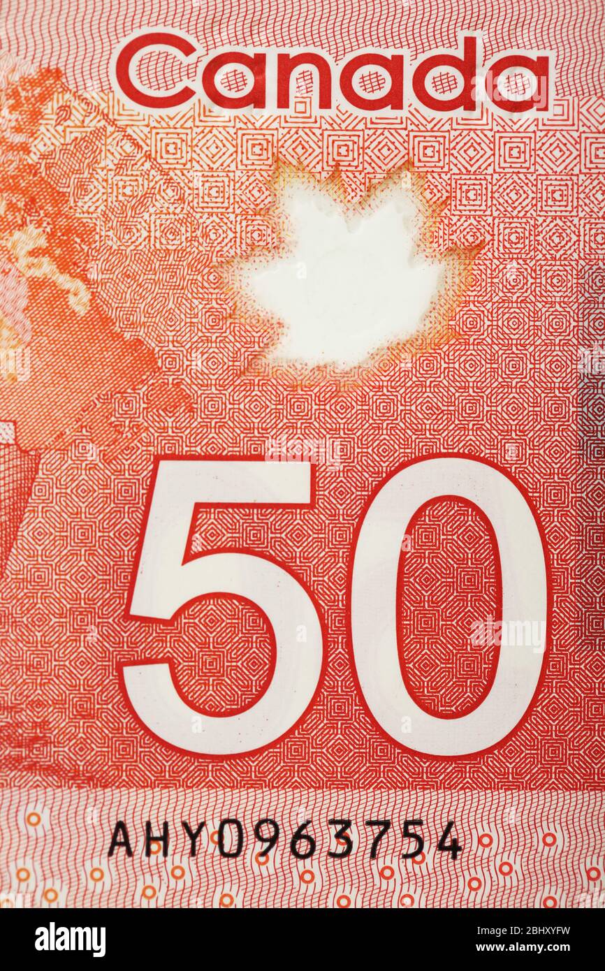 Canada 50 dollars hi-res stock photography and images - Alamy