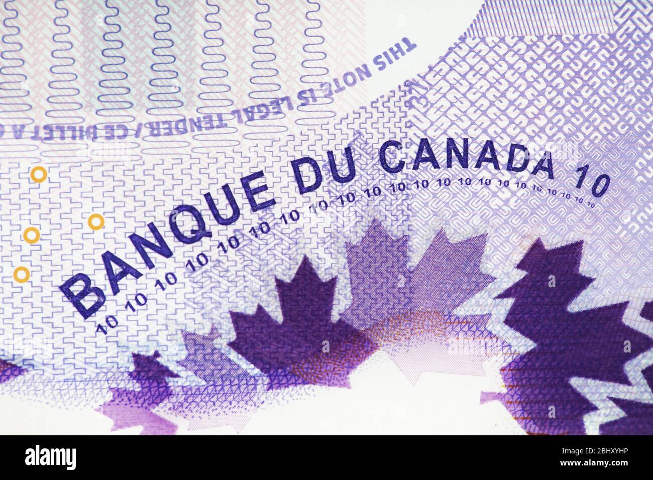 10 ten canadian dollars hi-res stock photography and images - Alamy