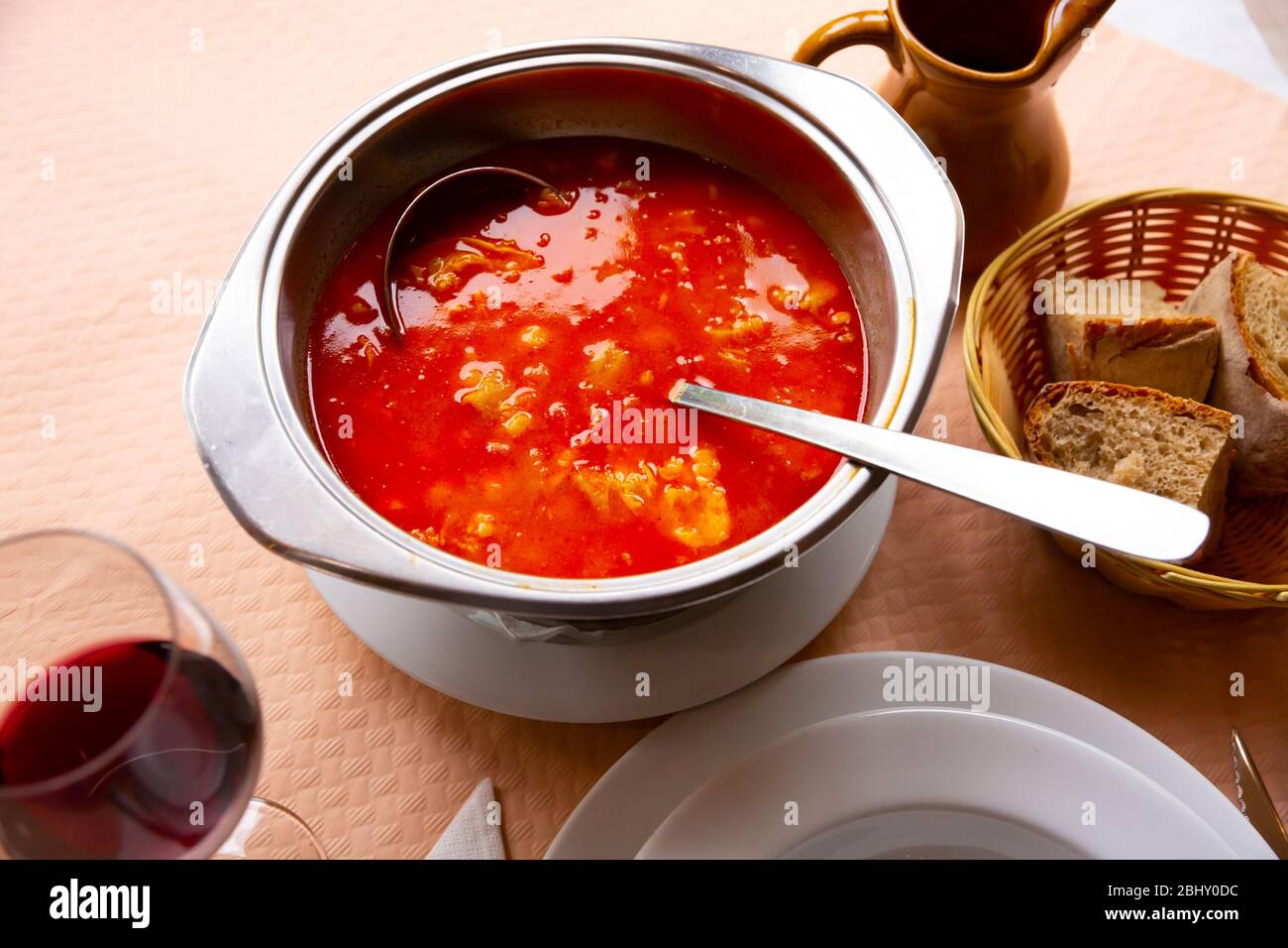 National Spanish and Galician cuisine dish Callos a la Gallega - rich ...