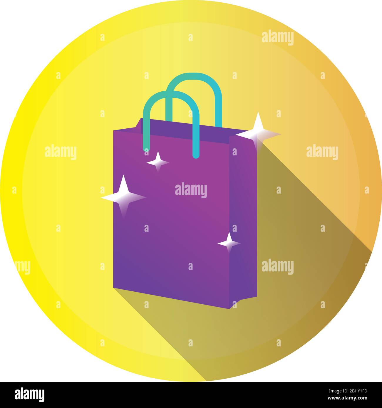 shopping bag detailed style icon Stock Vector Image & Art - Alamy
