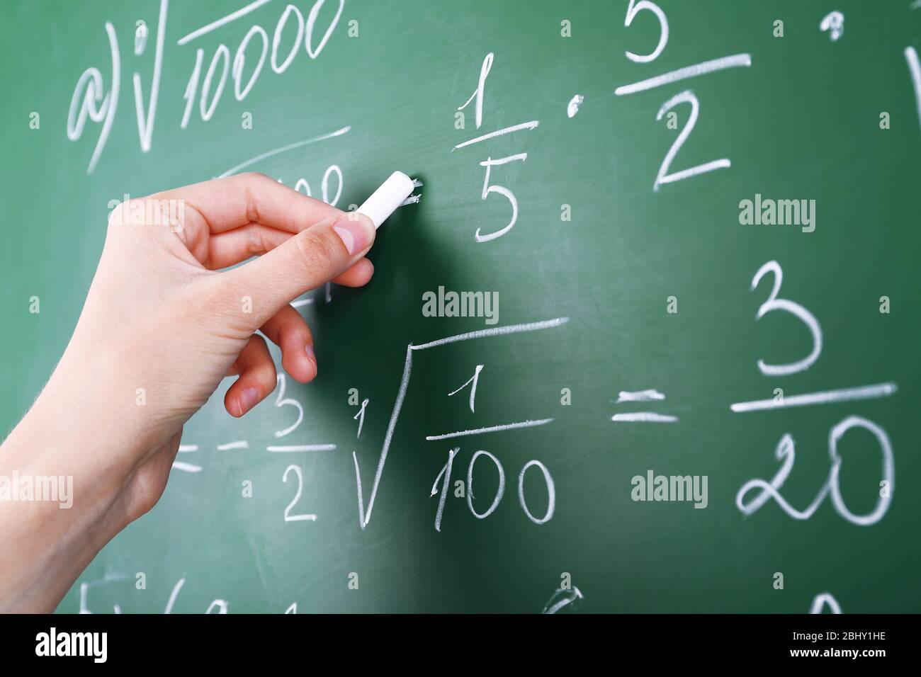 Hand writing trigonometry formula on hi-res stock photography and ...