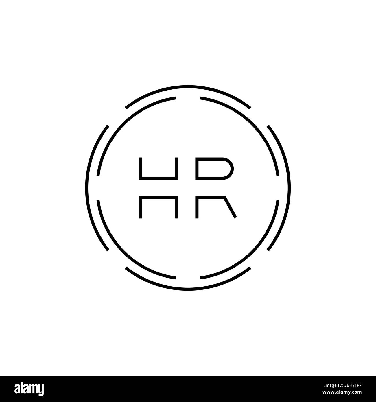 Hr Logo Design High Resolution Stock Photography and Images - Alamy