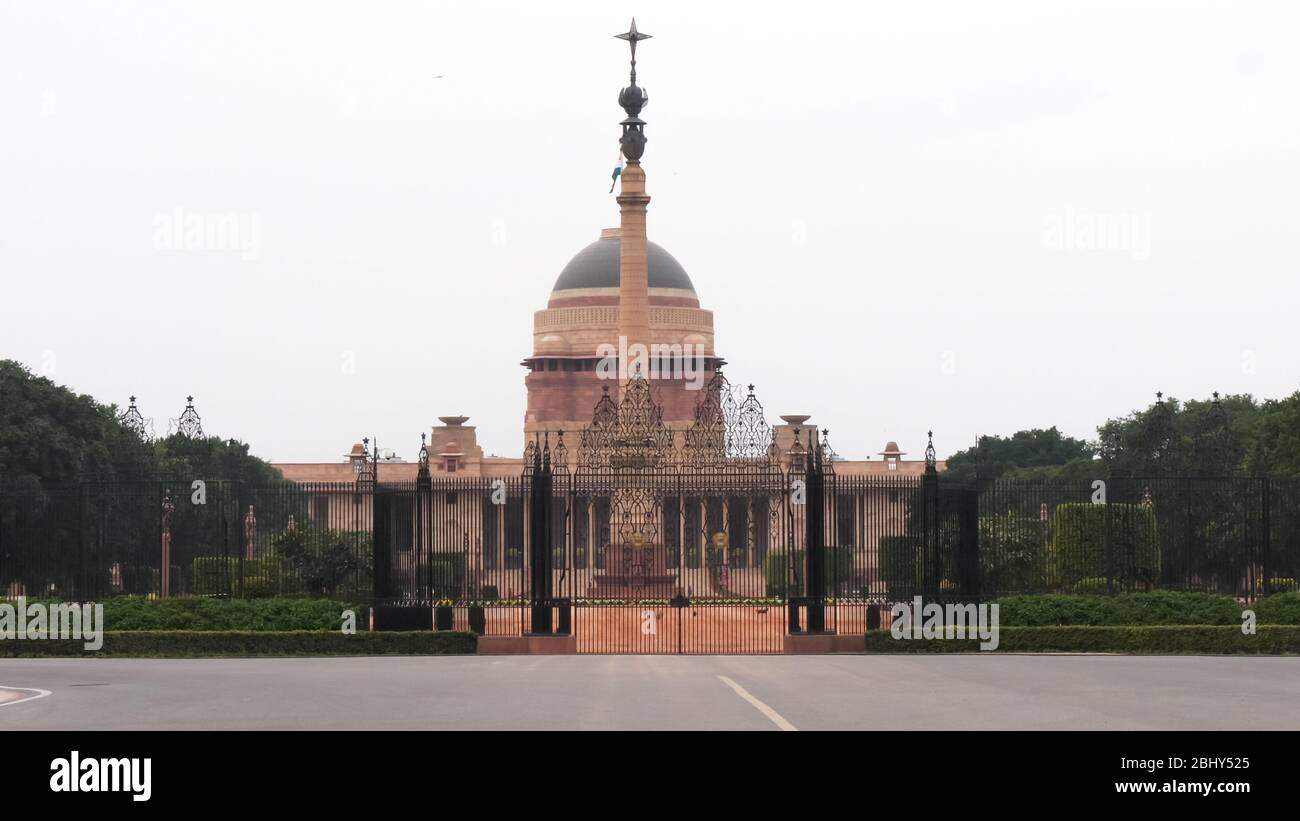 Indian presidential palace hi-res stock photography and images - Alamy