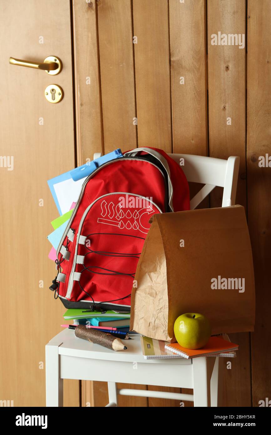 Teenager backpack door hi-res stock photography and images - Alamy