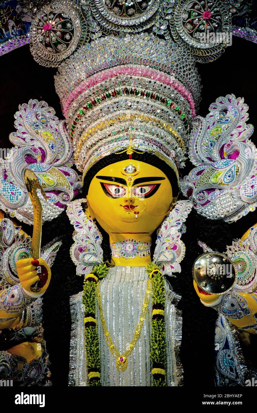 An All Time Traditional Durga Idol Stock Photo - Alamy