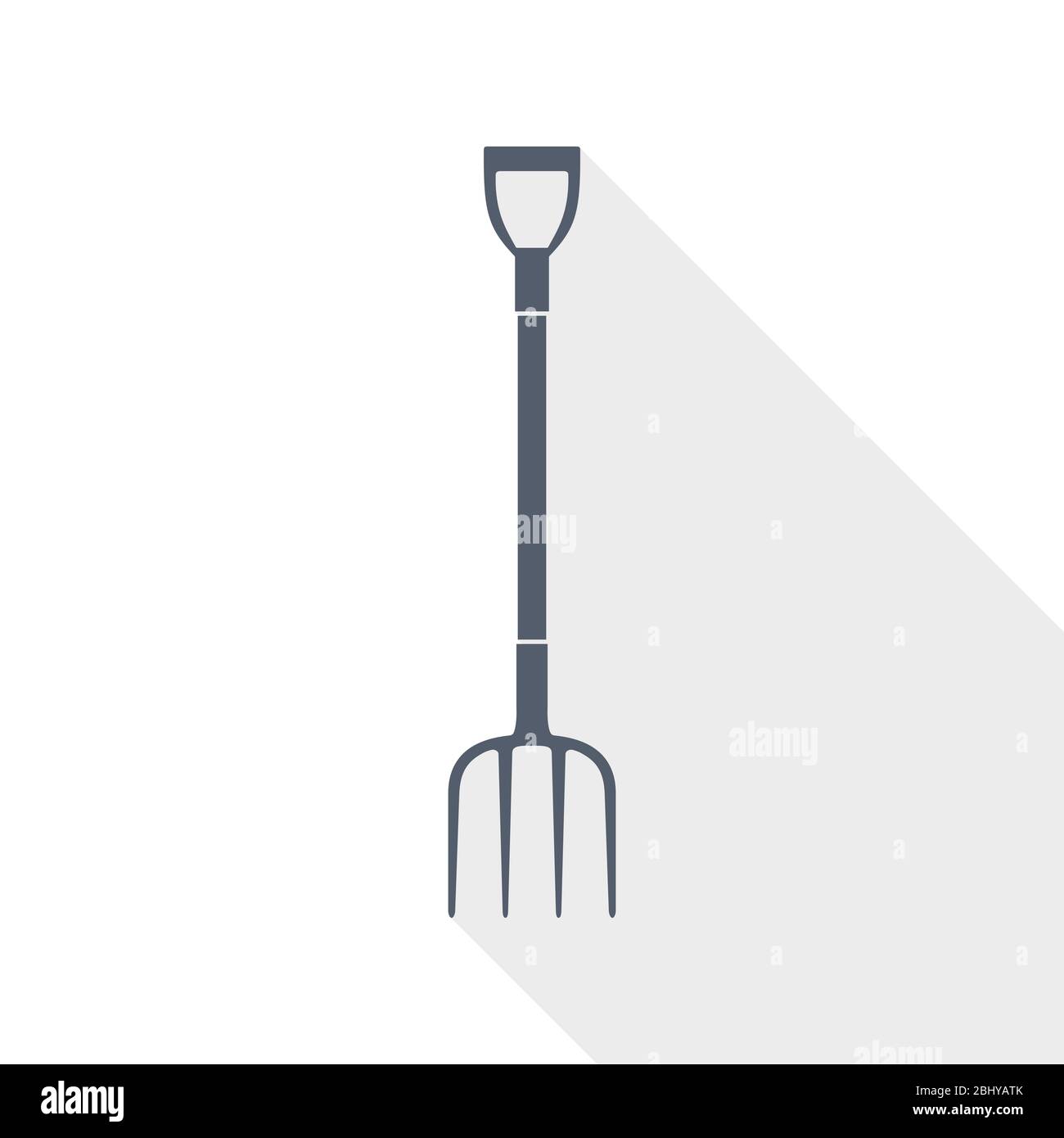 Fork with wooden handle Stock Vector Images - Alamy