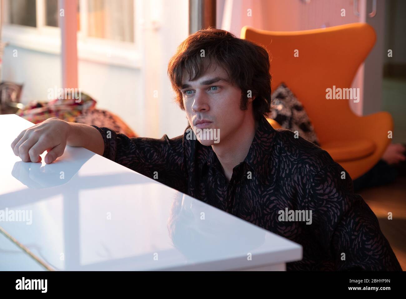 Judy Year: 2019 USA Director: Rupert Goold Finn Wittrock Stock Photo ...