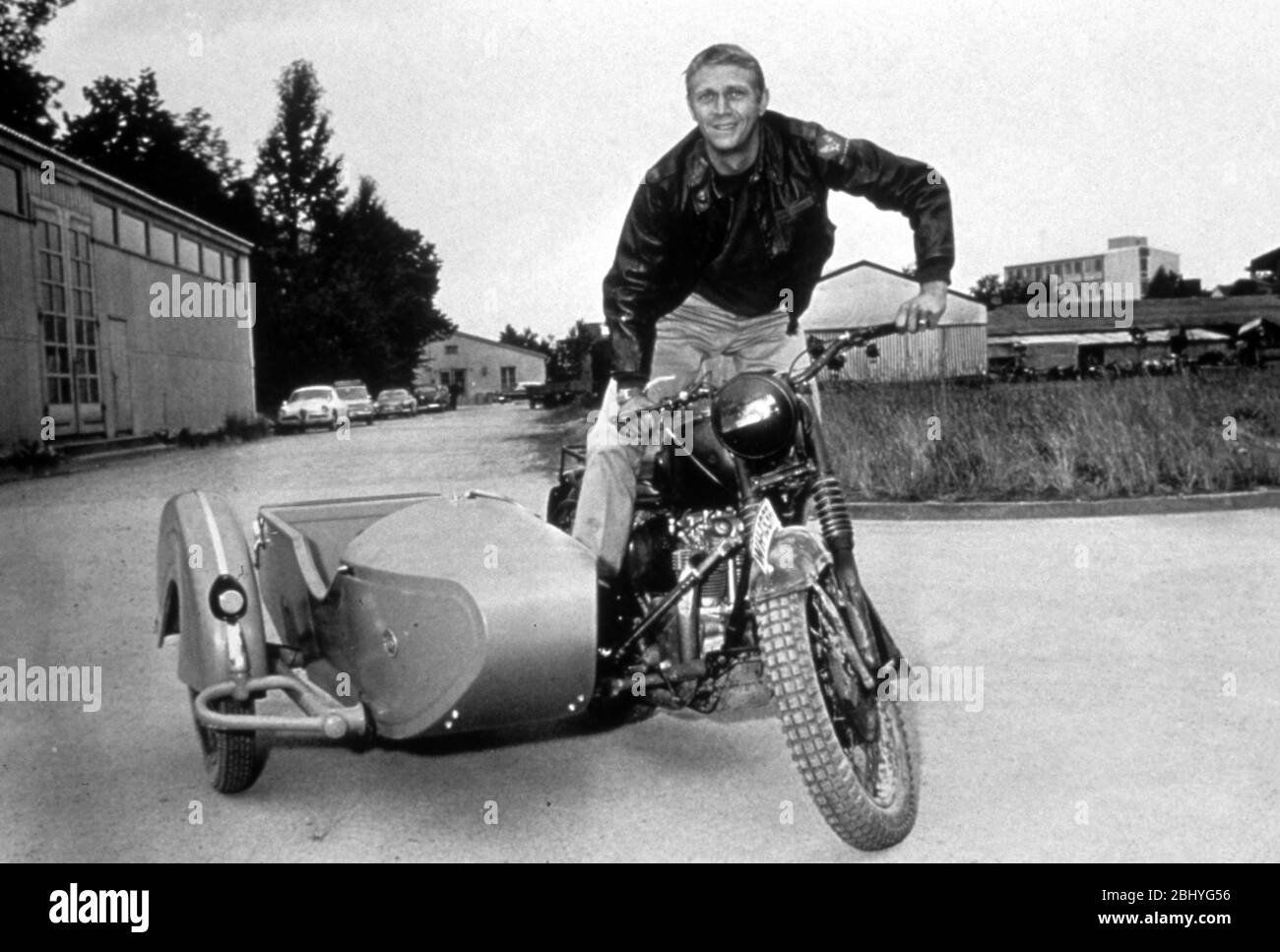 The Great Escape Year: 1963 USA Director: John Sturges Steve McQueen on ...