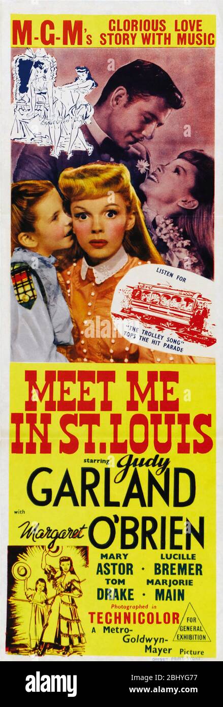 Meet Me In St Louis Movie Poster