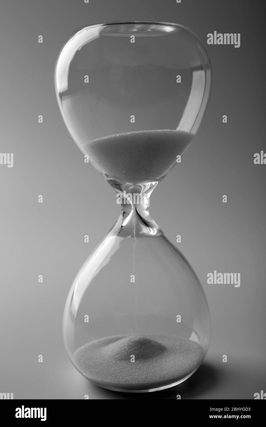 Transparent clock Black and White Stock Photos & Images - Alamy