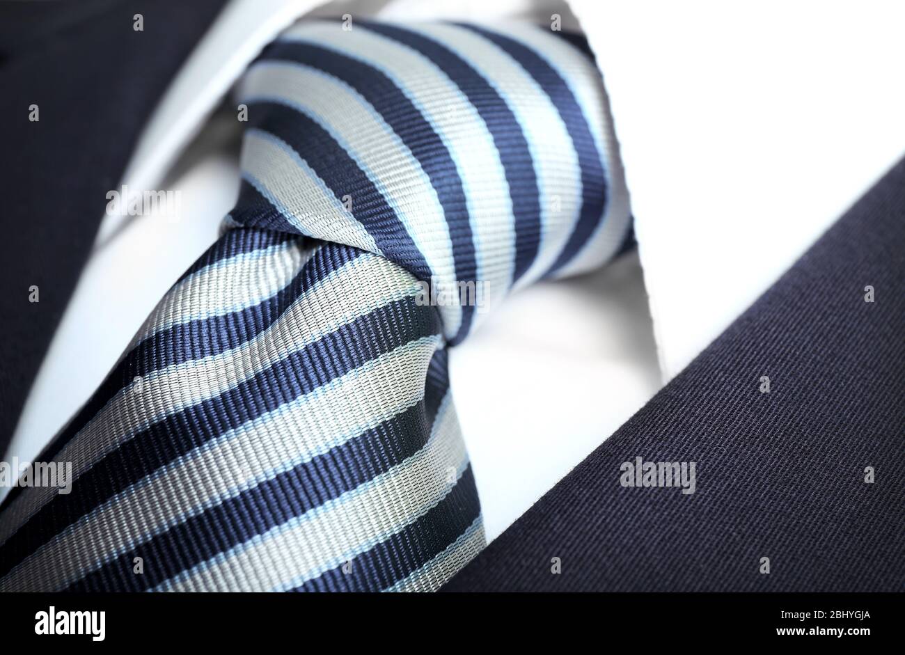 Male jacket with shirt and tie close up Stock Photo - Alamy