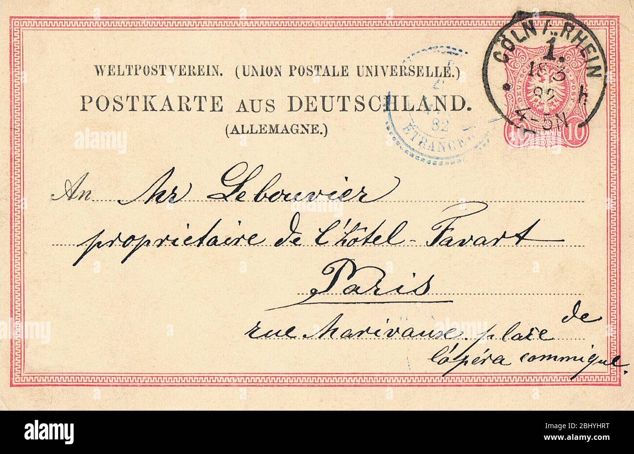 German philately hi-res stock photography and images - Alamy