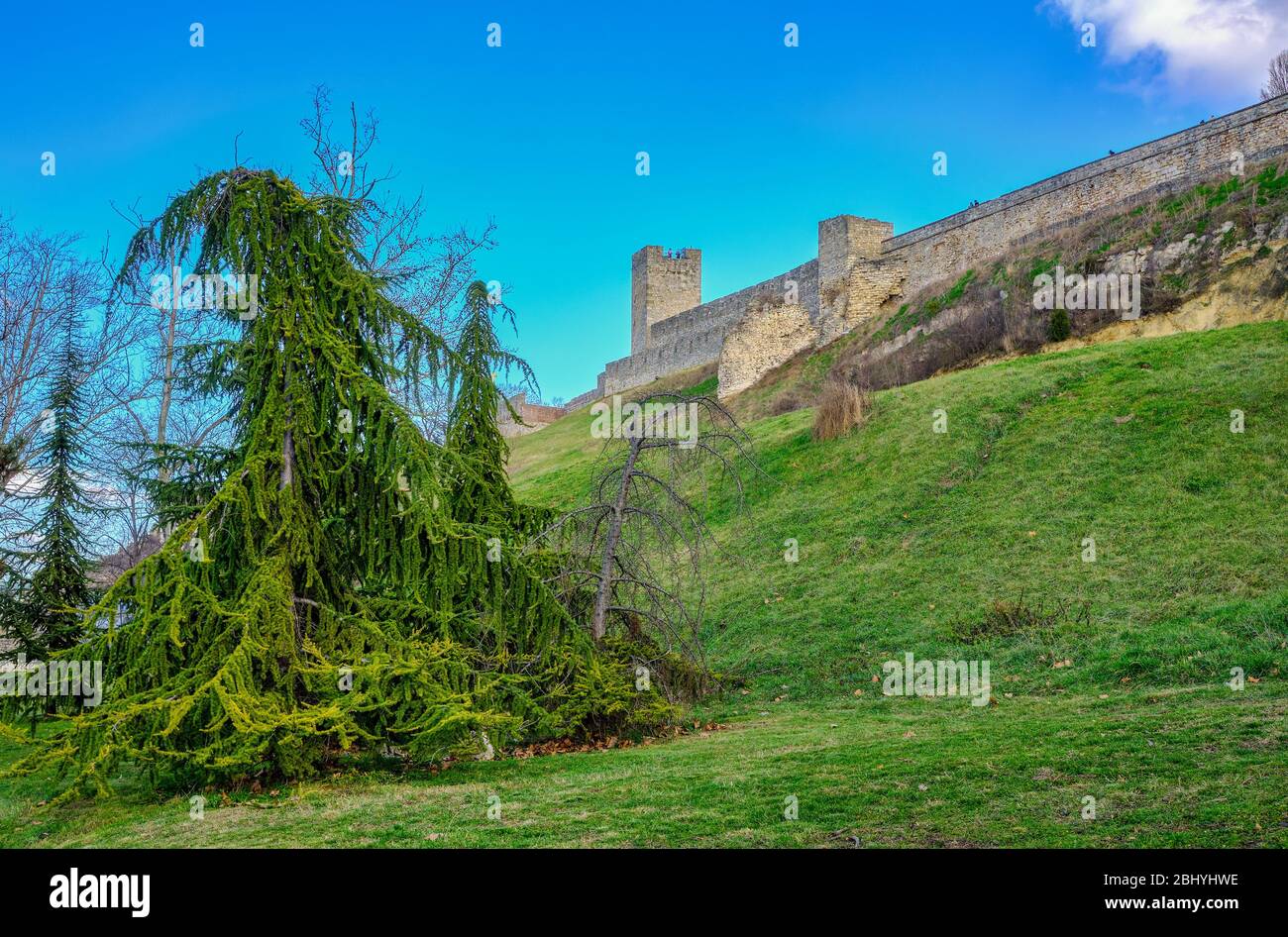 Historic Belgrade Fortress and Kalemegdan park in Belgrade, capital of ...