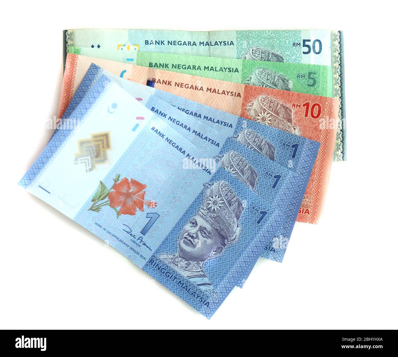 Money banknotes isolated on white Stock Photo - Alamy