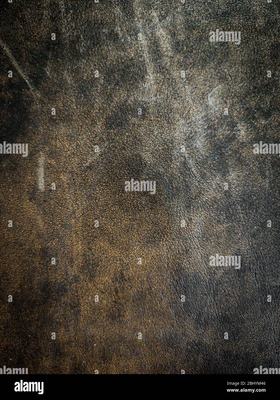 Brown aged Buffalo leather texture with used look Stock Photo - Alamy