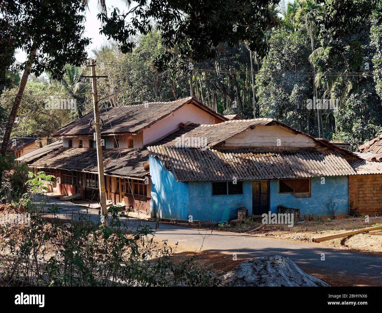 Traditional house at Karnataka Stock Photo - Alamy