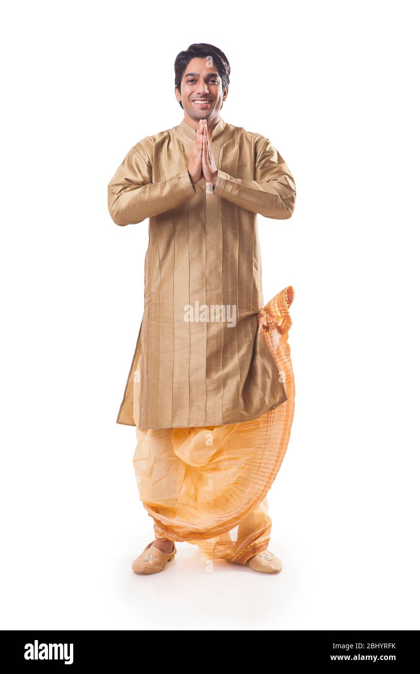 Namaste folded hands hi-res stock photography and images - Alamy