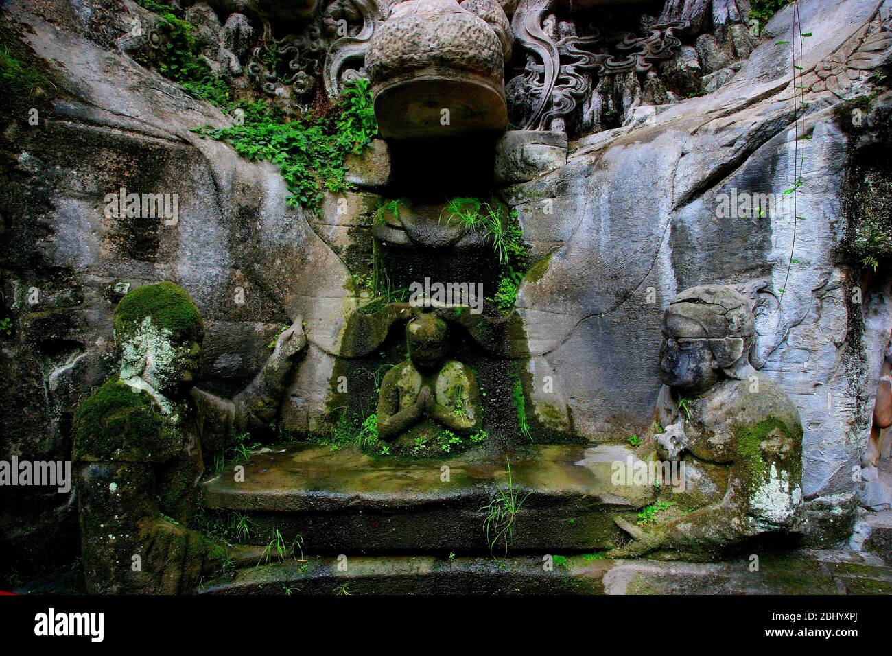 Part of theKowloon Initiation Map (Southern Song Dynasty) where Shijia ...