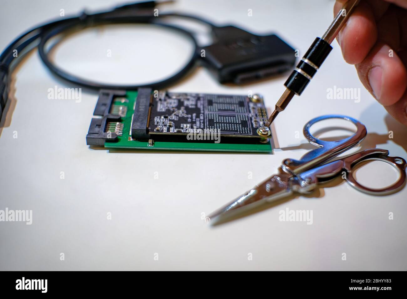 Computer electronic components hi-res stock photography and images - Alamy