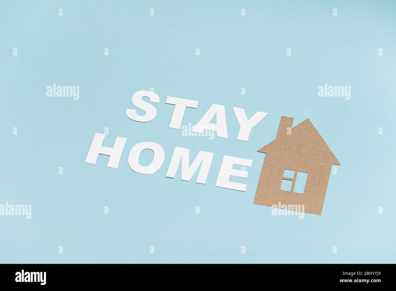 Stay at home along hi-res stock photography and images - Alamy