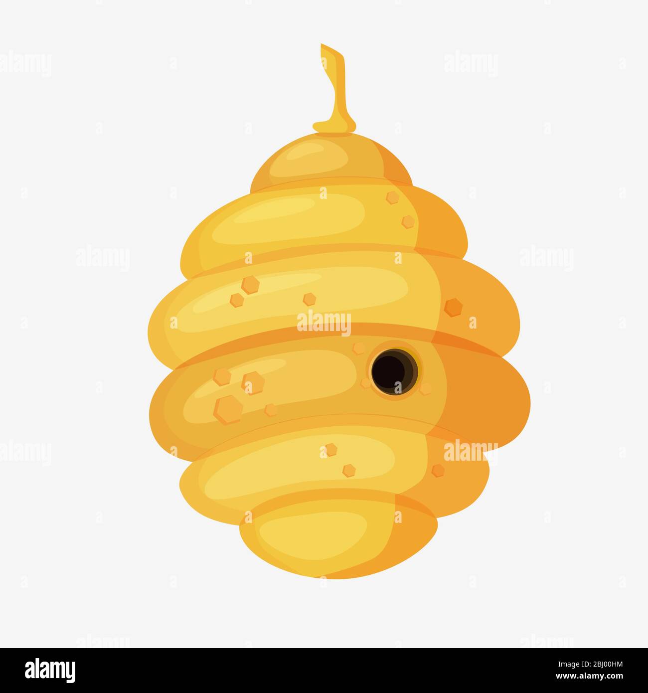 Yellow bee hive in cartoon style.Full of fresh honey Stock Vector Image ... Yellow bee hive in cartoon style.Full of fresh honey Stock Vector Image ...