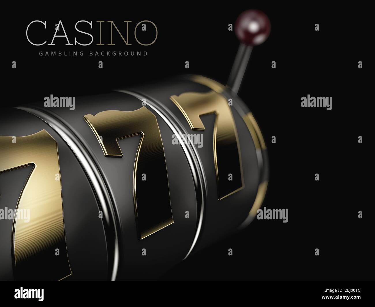 777 lucky jackpot symbol 3d hi-res stock photography and images - Alamy