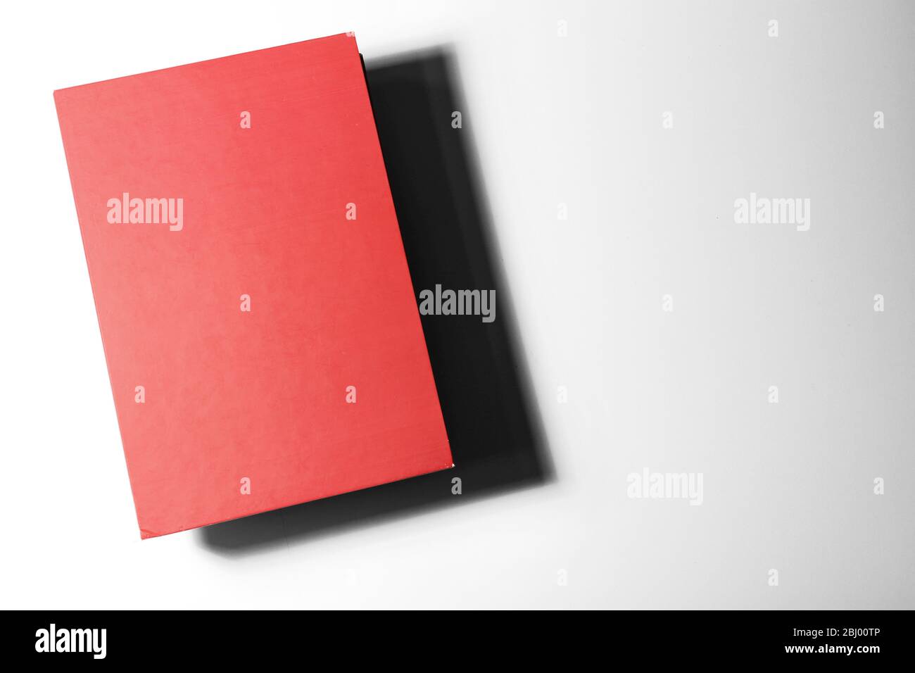 Textbook on white background Stock Photo - Alamy