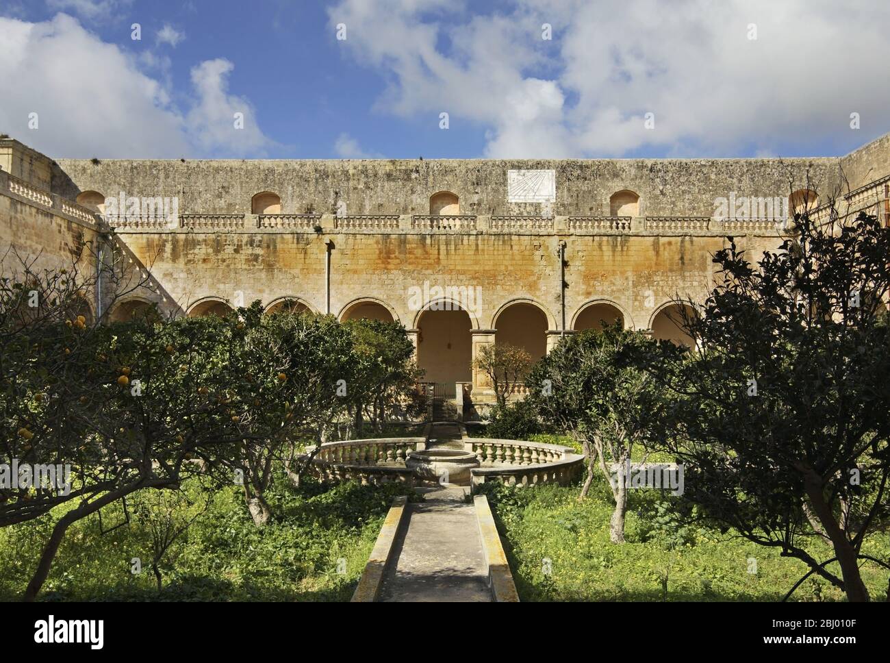 Church of St. Dominic and Dominican monastery in Rabat. Malta Stock ...