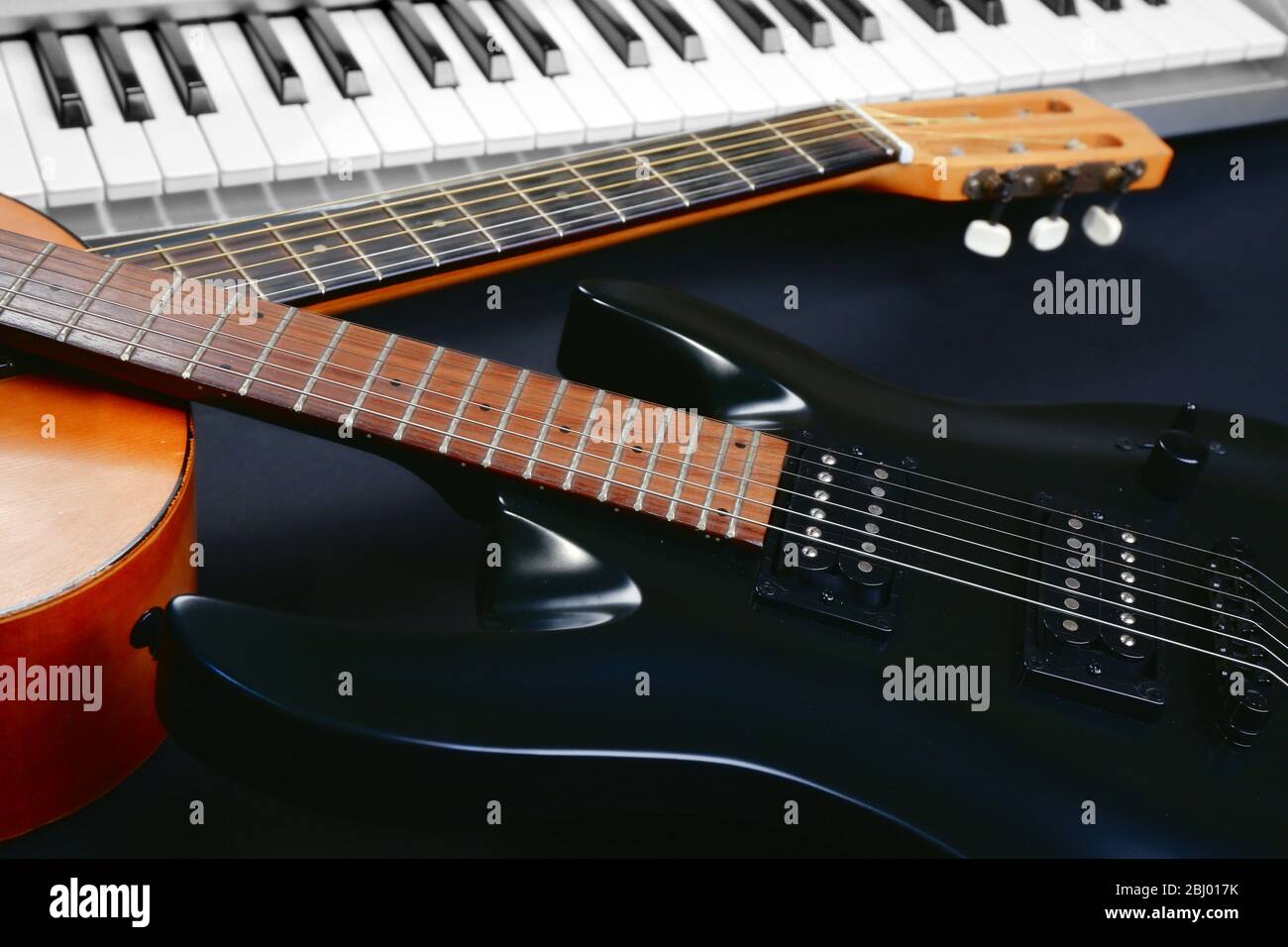 Musical instruments, closeup Stock Photo - Alamy