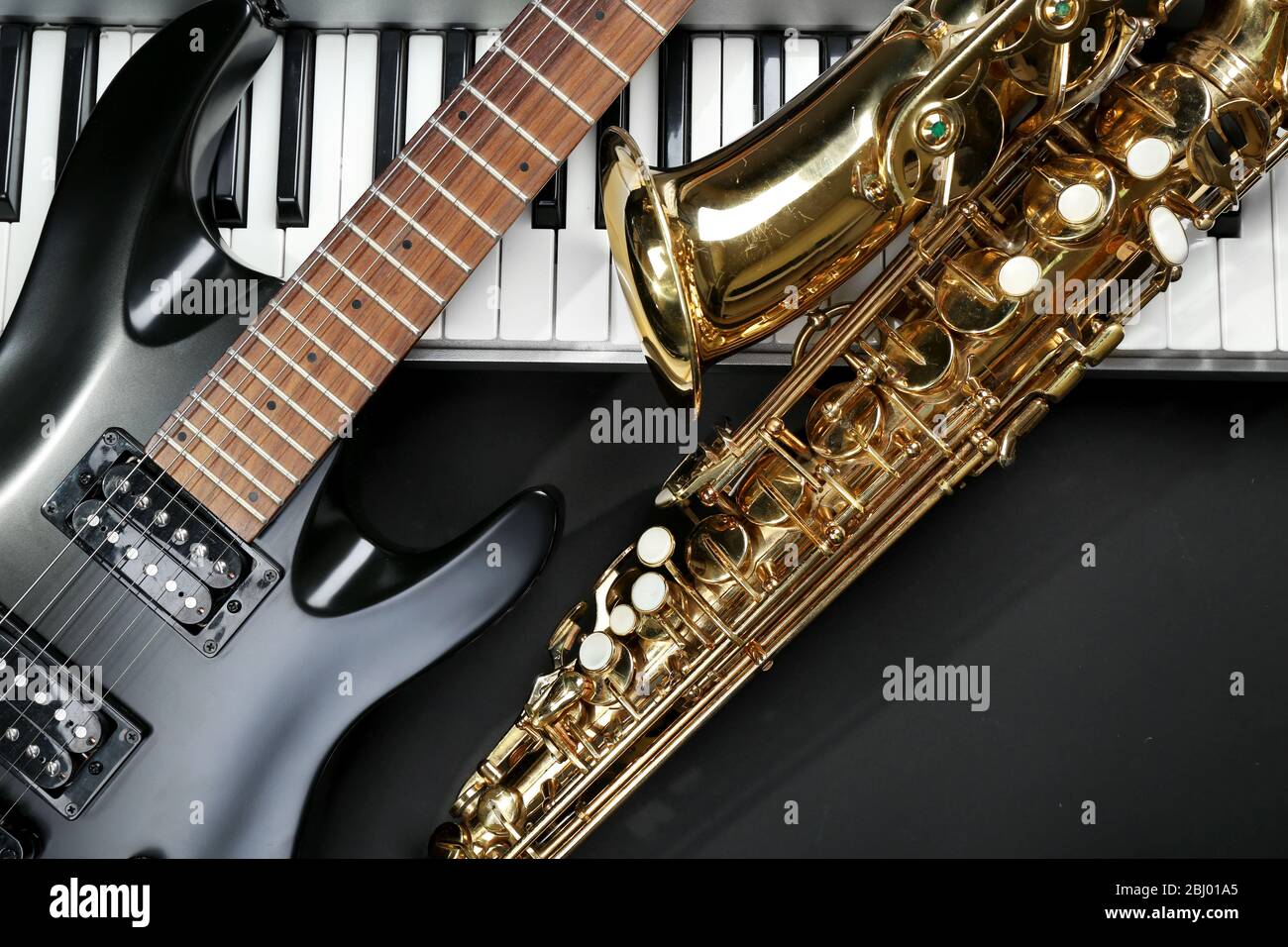 Musical instruments, closeup Stock Photo - Alamy