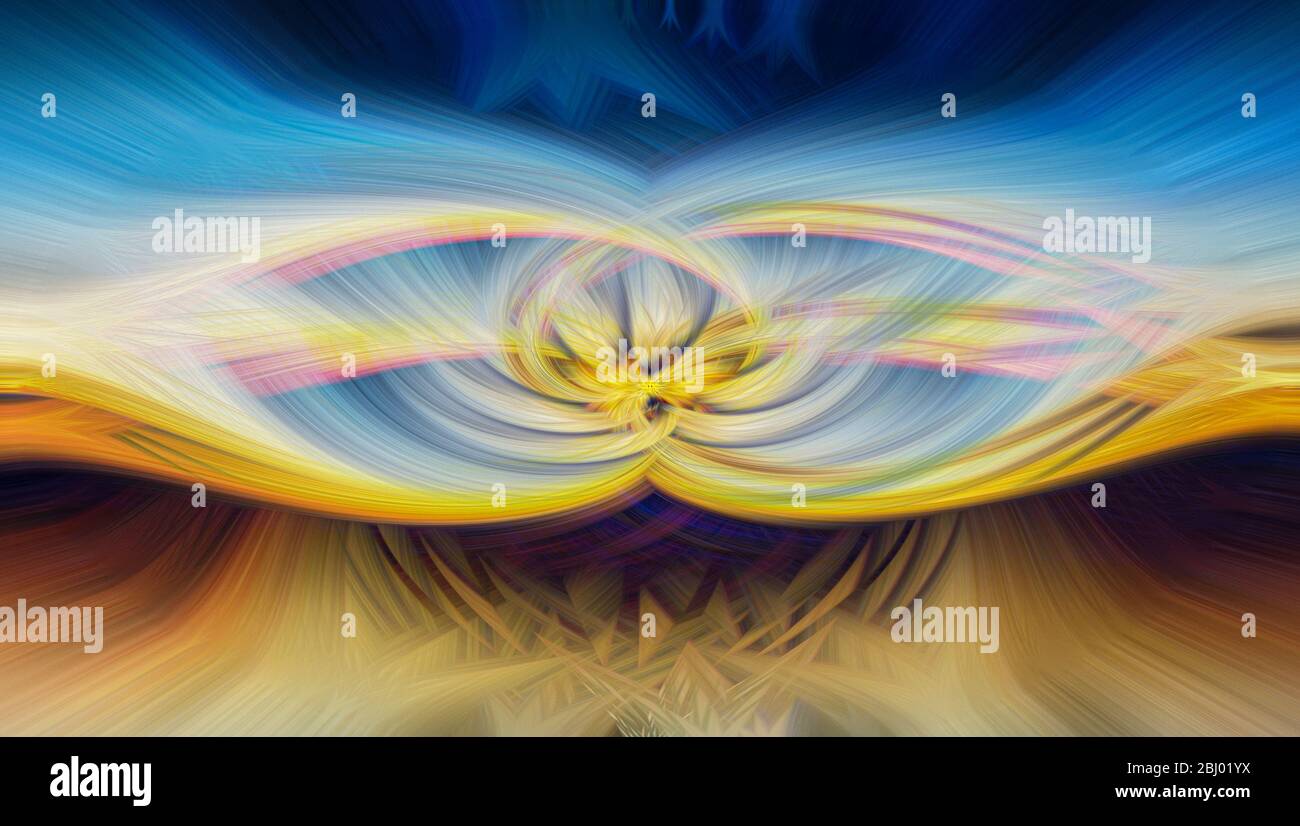 Abstract swirl in colorful color Stock Photo - Alamy