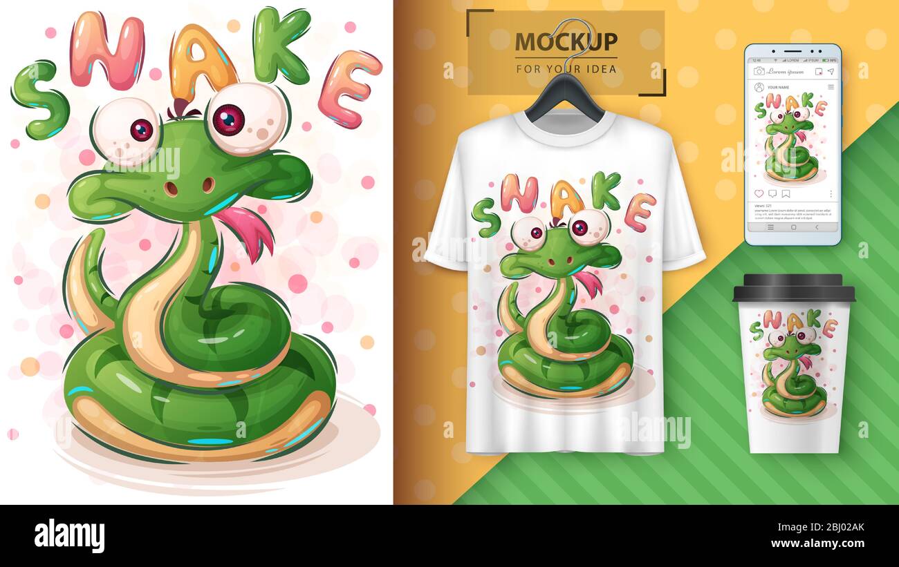 Snake poster hi-res stock photography and images - Alamy