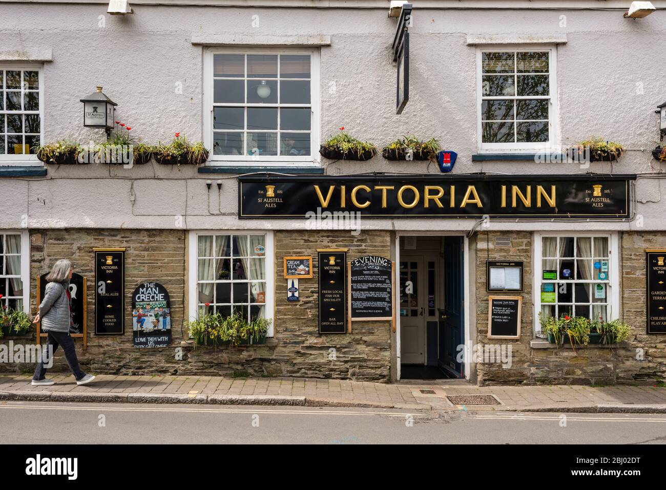 Victoria inn salcombe hi-res stock photography and images - Alamy