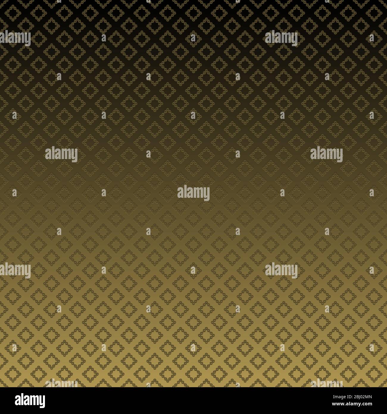 Gold pattern illustration, bas-relief effect with repeated geometric ...