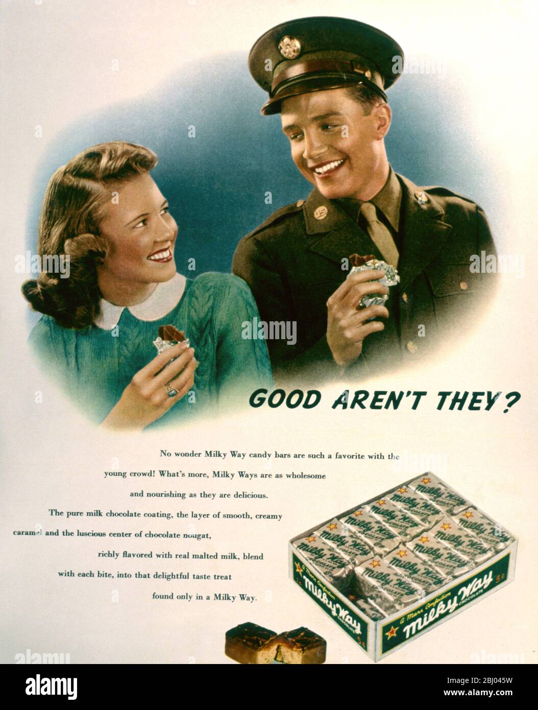 Confectionery advert hi-res stock photography and images - Alamy