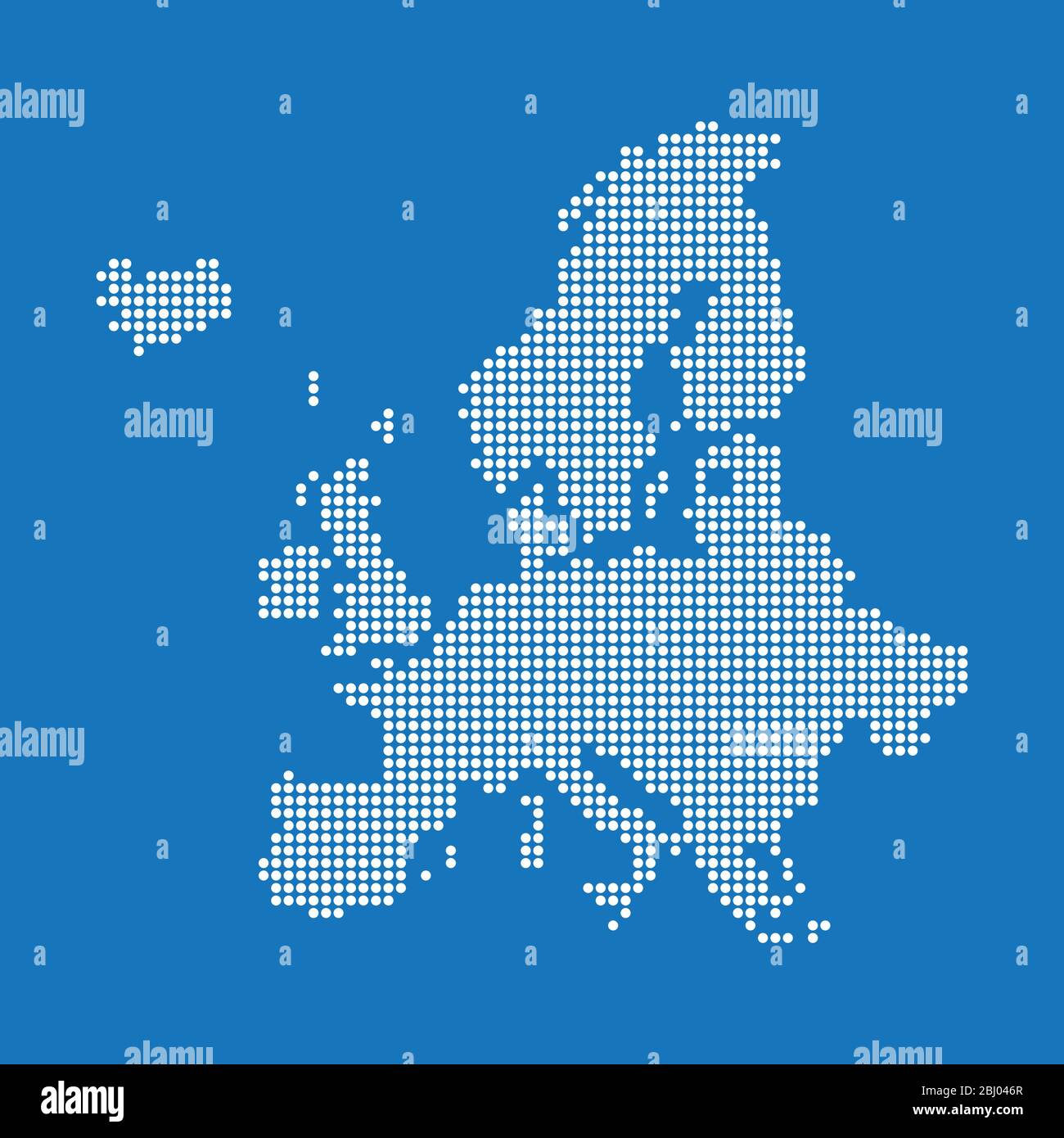 Europe map hi-res stock photography and images - Alamy