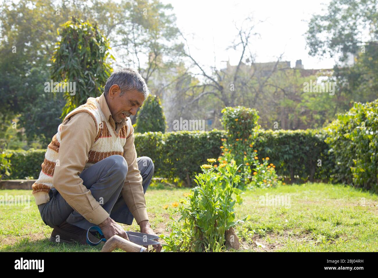 Indian Gardener Clipart