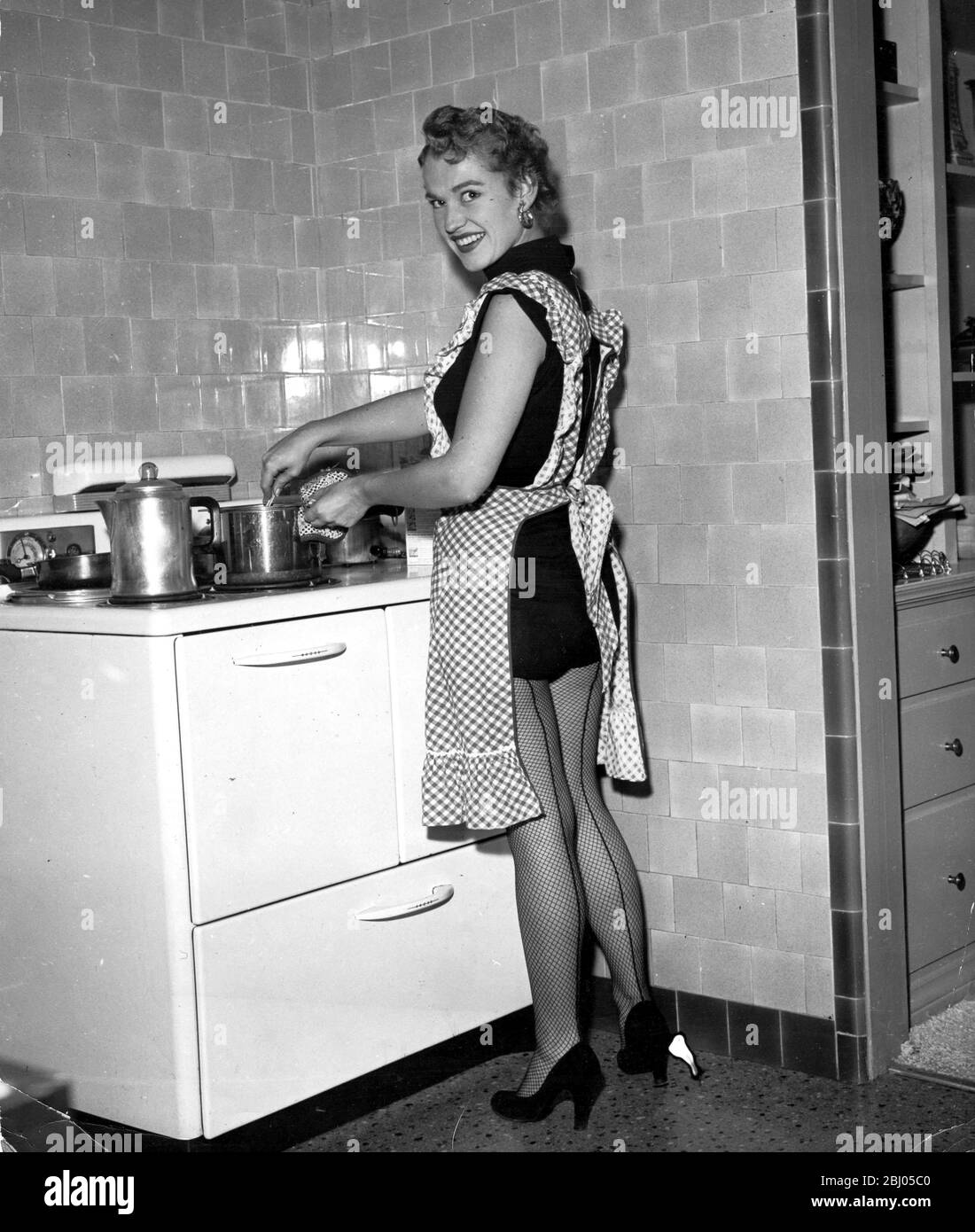 Stockings legs Black and White Stock Photos & Images - Alamy