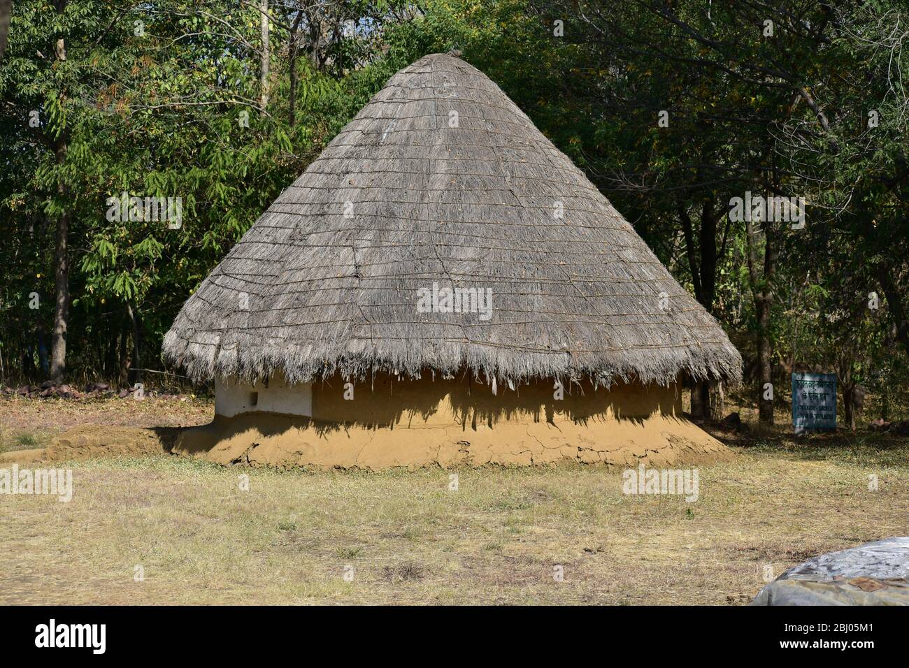 Traditional Tribal Hut in india Stock Photo - Alamy