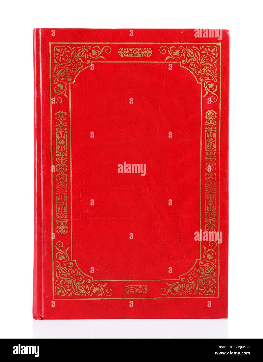 Single book isolated on white Stock Photo - Alamy