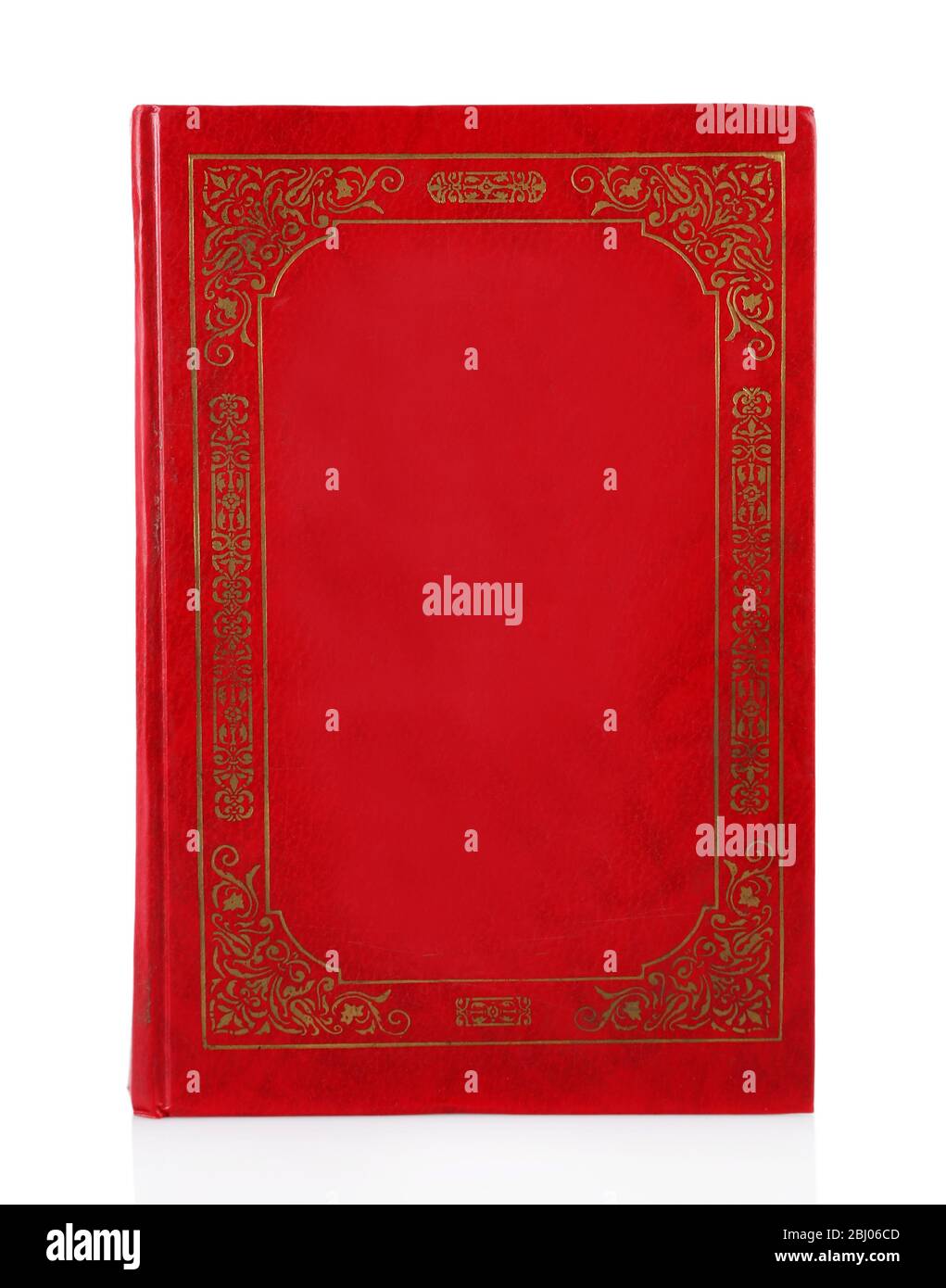 Single book isolated on white Stock Photo - Alamy