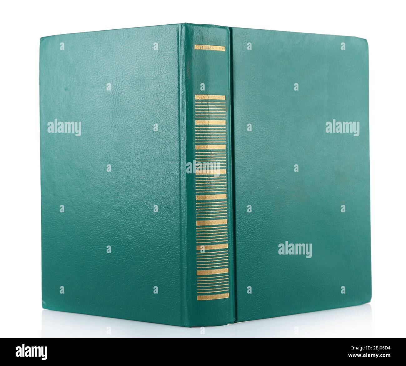 Single book isolated on white Stock Photo - Alamy