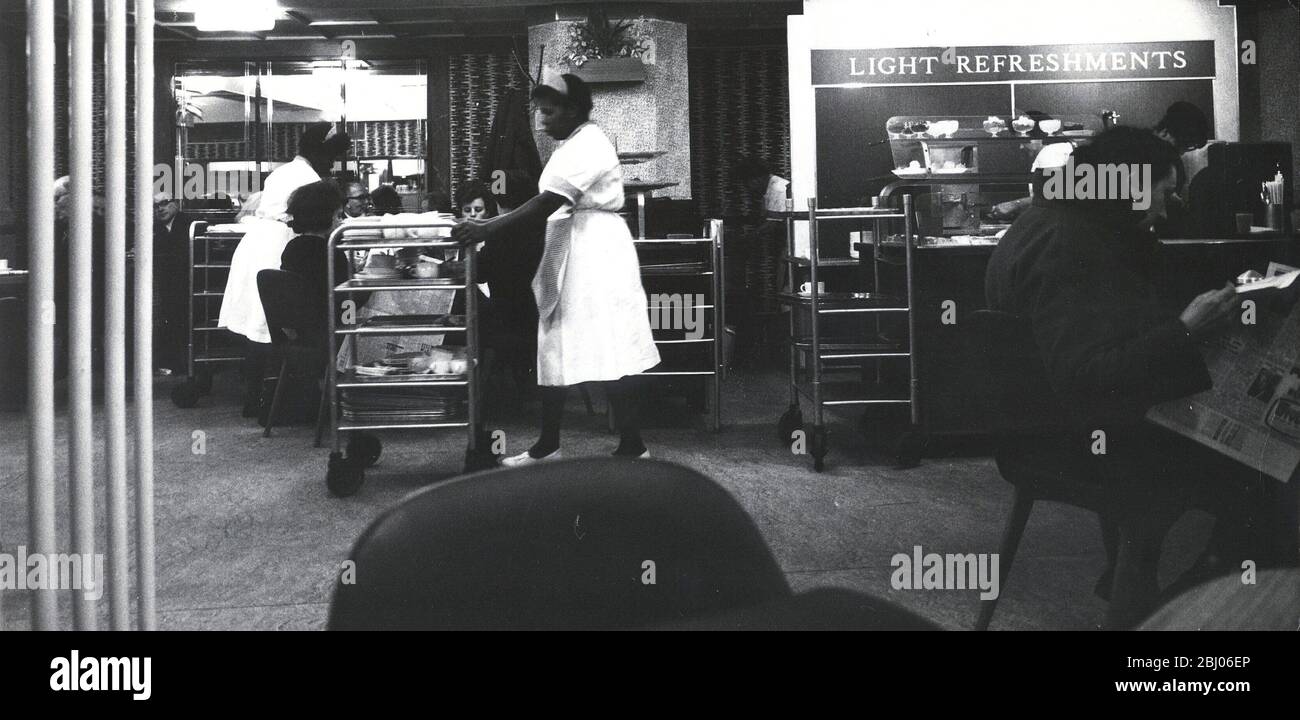 Tea trolley lady hi-res stock photography and images - Alamy