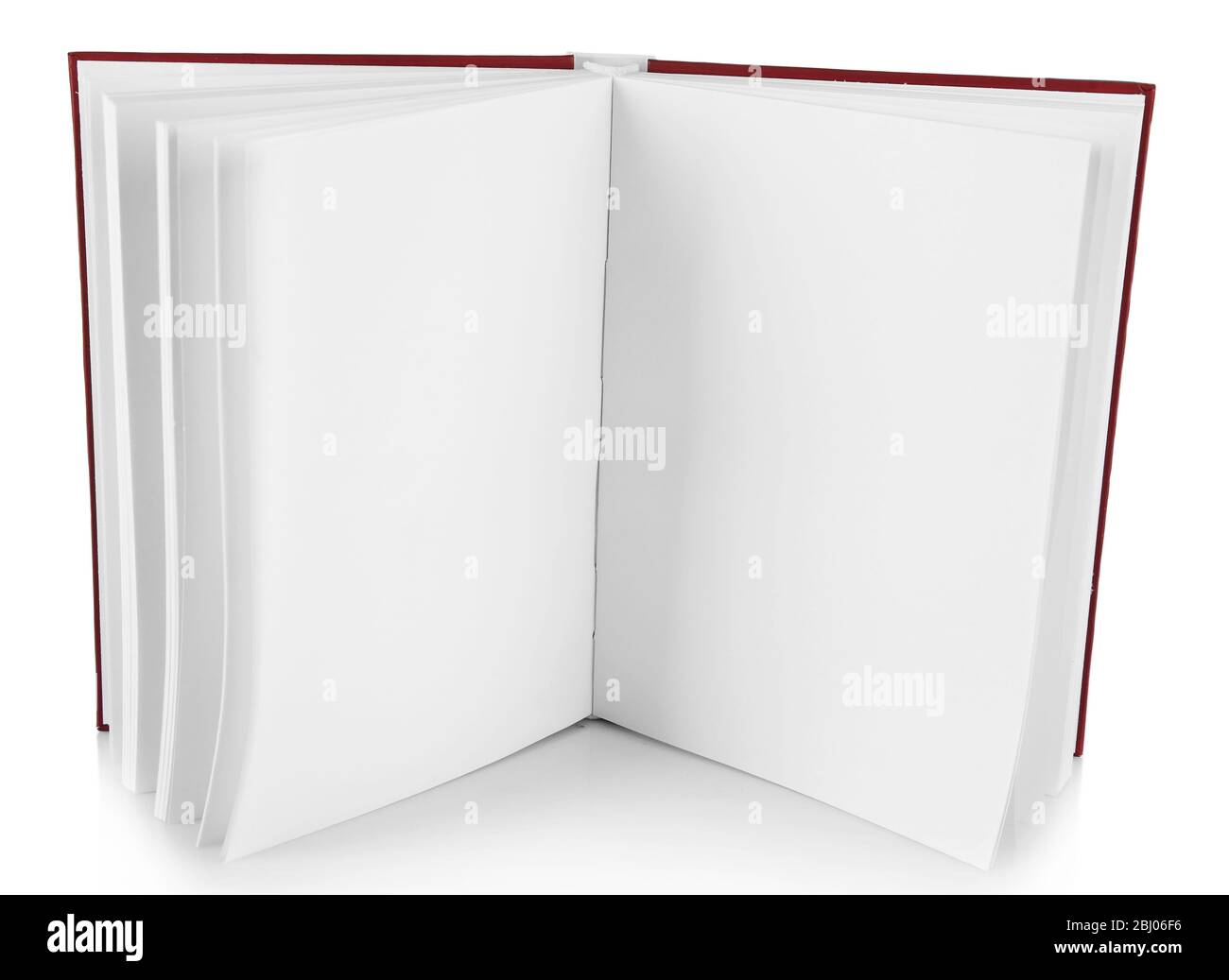 Single book isolated on white Stock Photo - Alamy