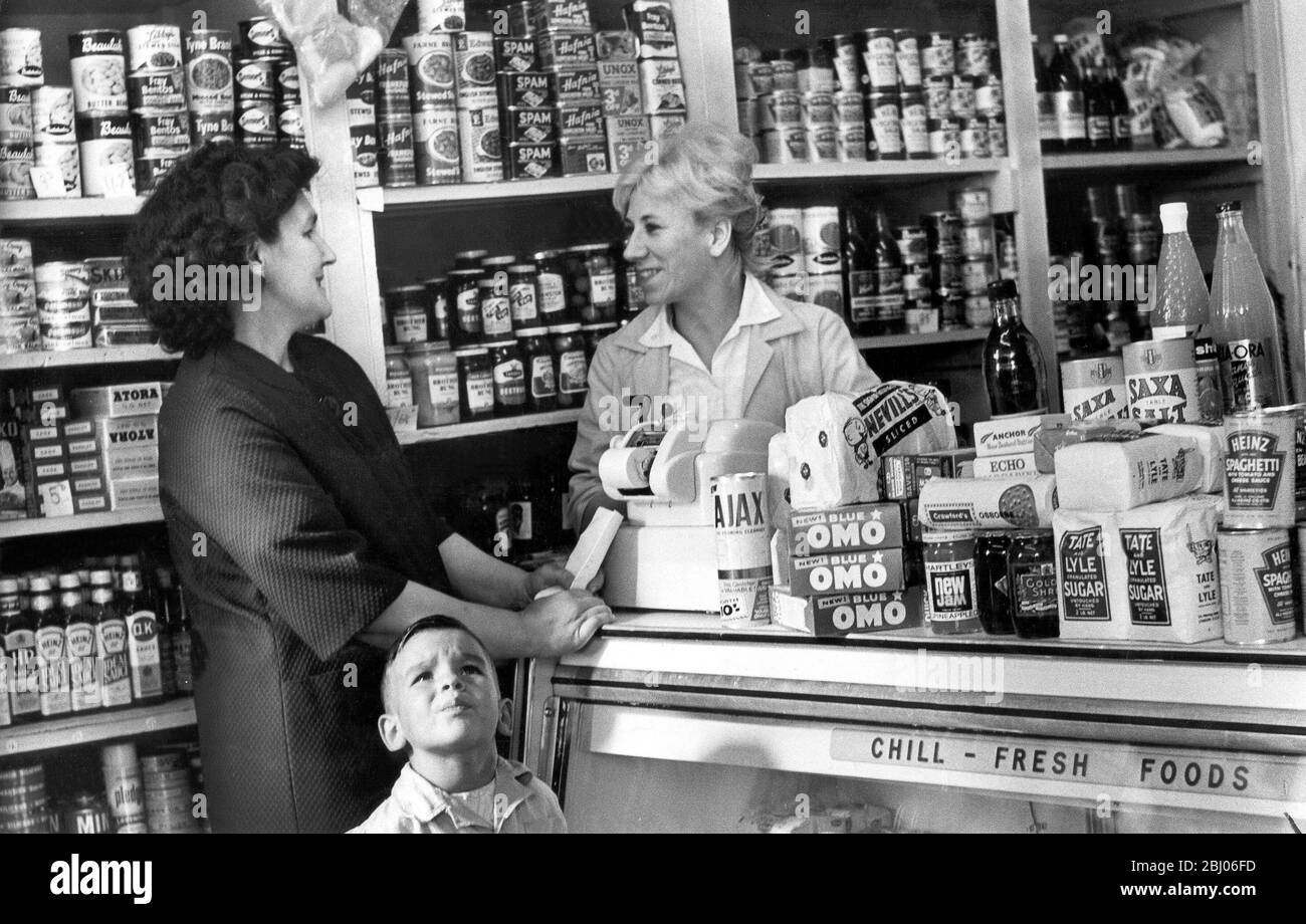 General grocery Black and White Stock Photos & Images - Alamy