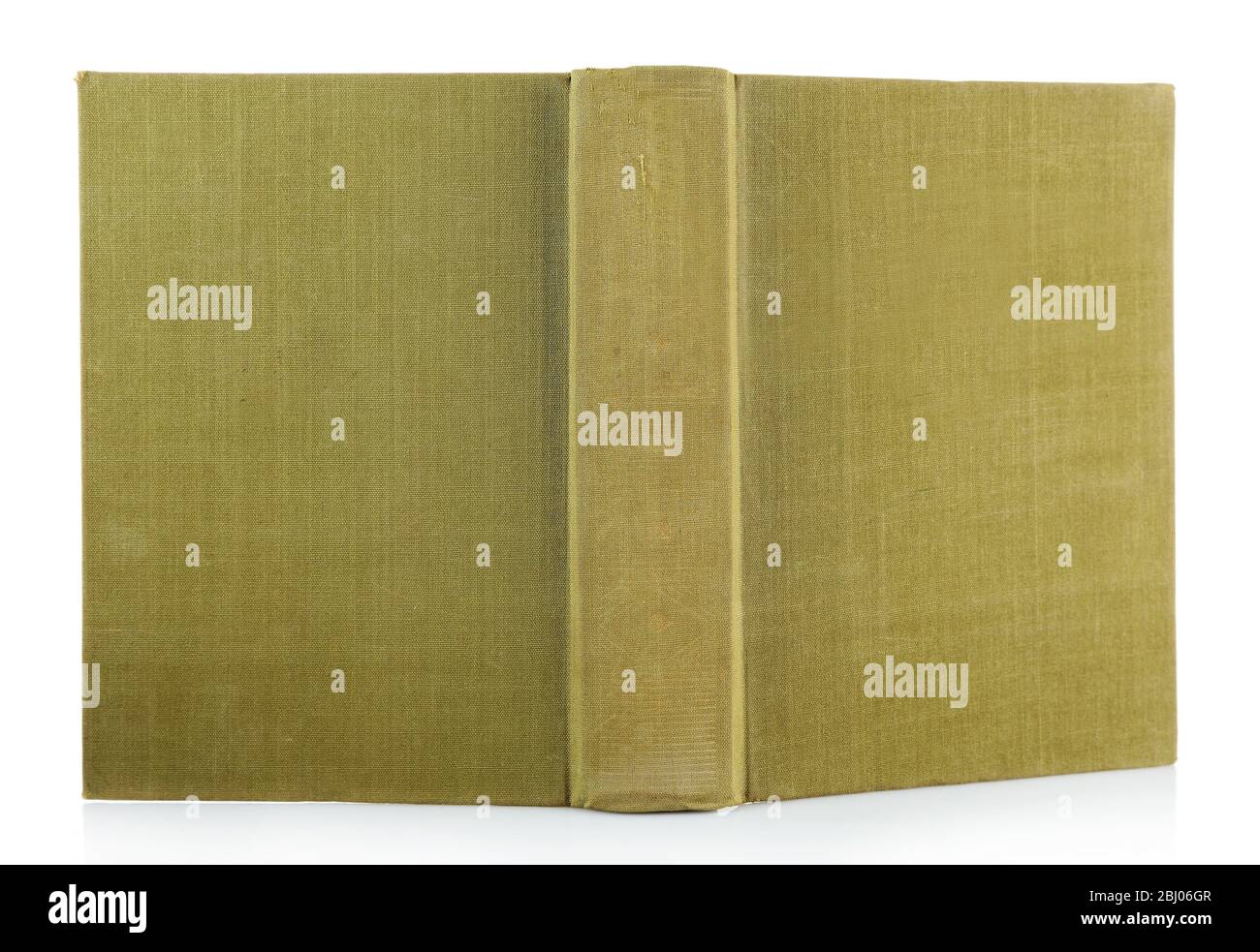 Single book isolated on white Stock Photo - Alamy