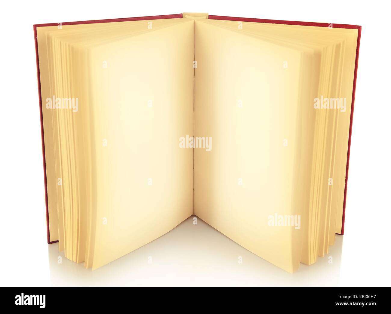 Single book isolated on white Stock Photo - Alamy
